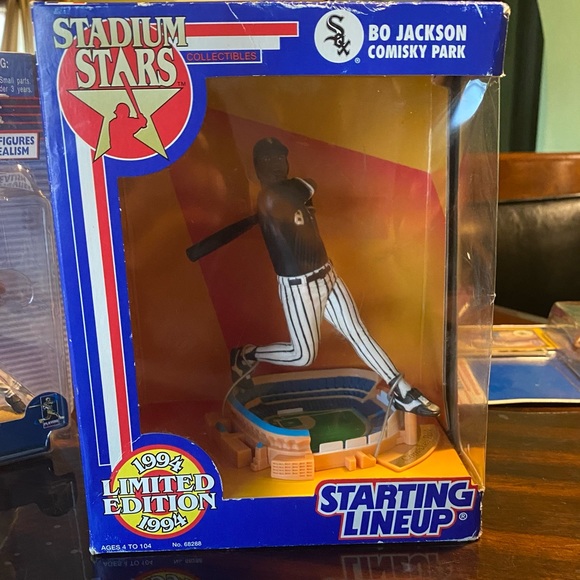 Starting Lineup | Toys | New Stadium Stars Bo Jackson White Sox | Poshmark